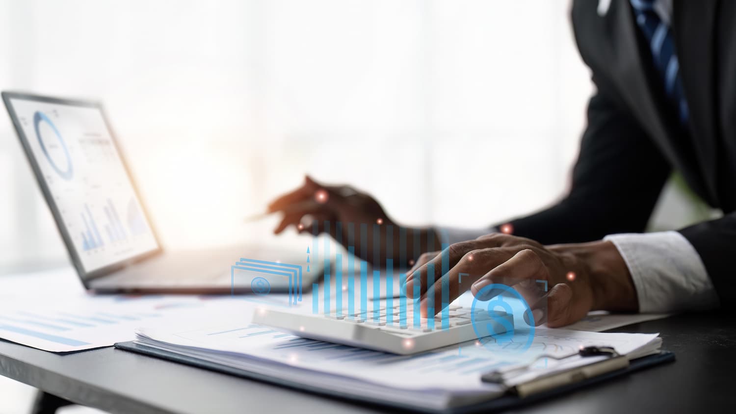 Financial operations support for a national technology services ...